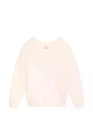 Calvin Klein V-neck Long-sleeve Jumper - Neutrals