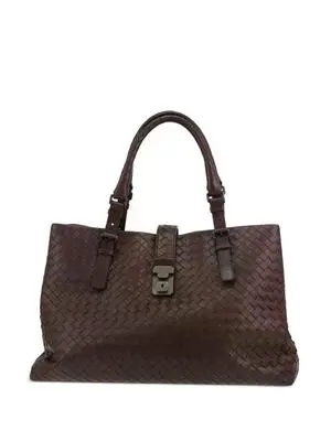 Bottega Veneta 2020s Roma Handbag - Brown