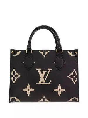 LOUIS VUITTON Onthego Monogram Leather Small Bag