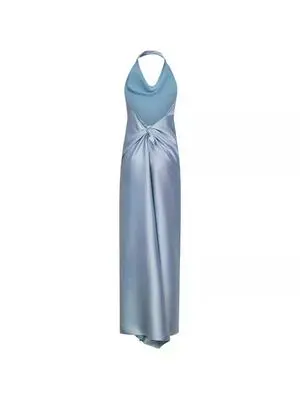 BLANCA VITA Halterneck Cowl Dress