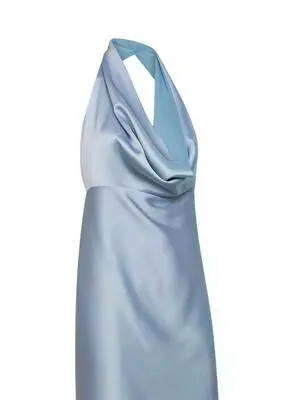 BLANCA VITA Halterneck Cowl Dress