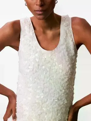 Calvin Klein Sequined Sleeveless Top