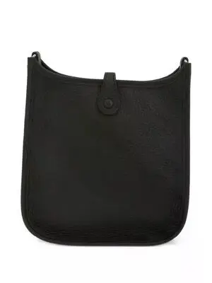Hermès Evelyne Leather Mini Shoulder Bag - Black