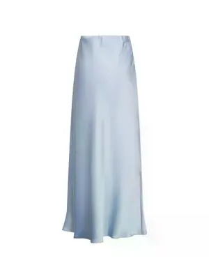 BLANCA VITA Elasticated Flared Skirt - Blue