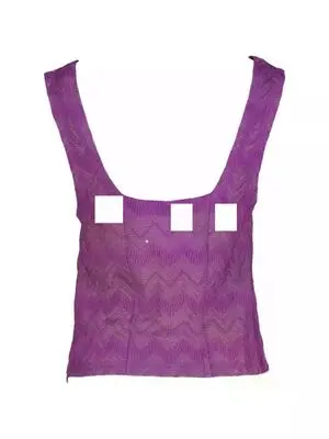 Missoni Sleeveless Crop Top
