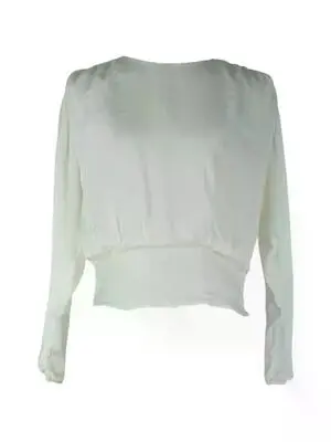 Sandro Long-sleeved Blouse - White