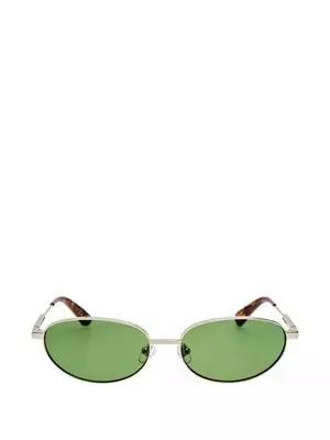 Jacquemus Oval-frame Sunglasses - Silver