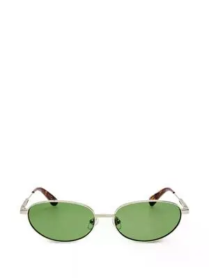 Jacquemus Oval-frame Sunglasses - Silver