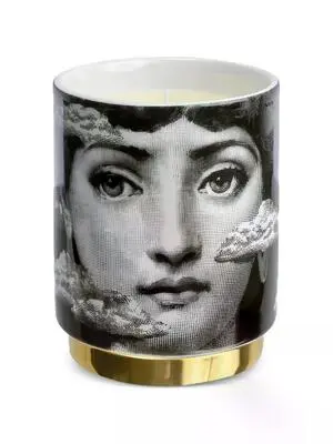 FORNASETTI Face Brush-applied Porcelain Candle