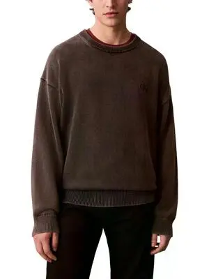 Calvin Klein Embroidered Crew Neck Jumper