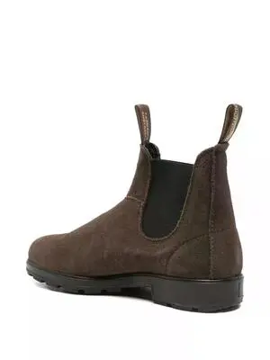Blundstone Suede Chelsea Boots - Brown