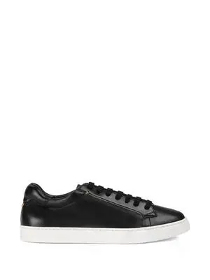 DOUCAL'S Leather Sneakers - Black