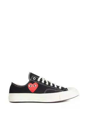 CONVERSE X COMME DES GARONS PLAY Chuck 70 Heart-motif Sneakers - Black
