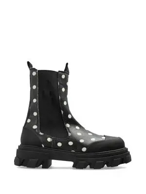 GANNI Polka-dot Boots