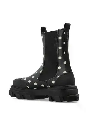 GANNI Polka-dot Boots