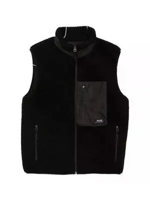 Taion Zip-up Gilet - Black