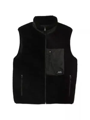 Taion Zip-up Gilet - Black