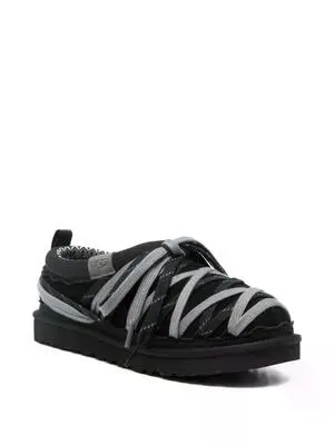UGG Tasman Lace-up Slippers - Black