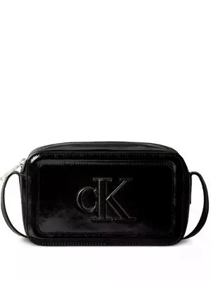 Calvin Klein Logo-detail Shoulder Bag - Black