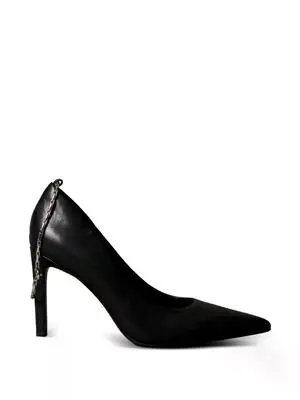Calvin Klein Chain-embellished Pointed-toe Pumps