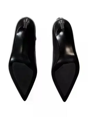 Calvin Klein Chain-embellished Pointed-toe Pumps