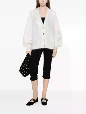 Soft Goat Buttoned Cardigan