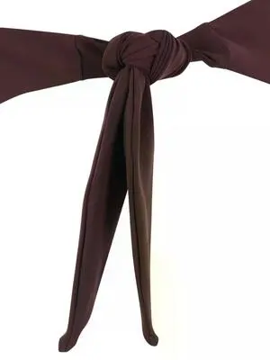 Brunello Cucinelli Tie-fastening Bikini Bottom - Brown