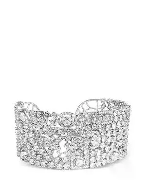 HZMER JEWELLERY Stardust Mirage Cuff Bracelet - Silver