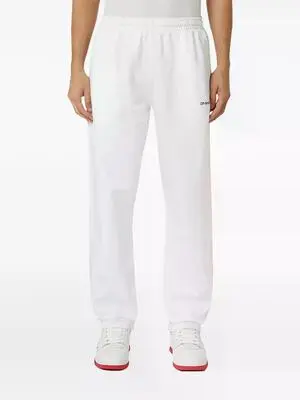 Off-White Helvetica Slim Track Pants - White