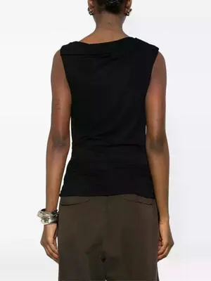 ENTIRE STUDIOS Draped Sleeveless Top