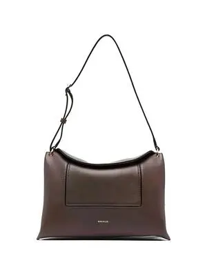 WANDLER Leather Shoulder Bag - Brown