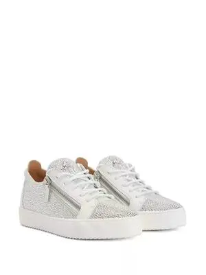 GIUSEPPE ZANOTTI Rhinestone Low-top Sneakers