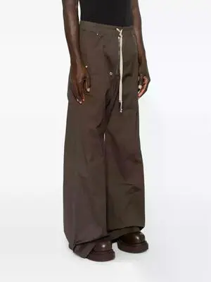 Rick Owens Zip Detail Trousers - Brown