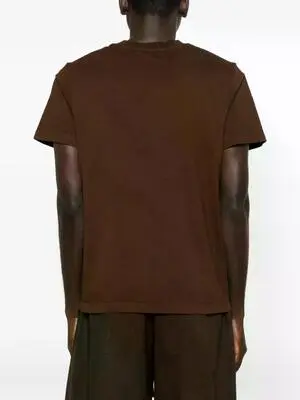 ENTIRE STUDIOS Crew-neck T-shirt - Brown