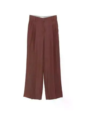 Brunello Cucinelli Pleated Trousers - Brown