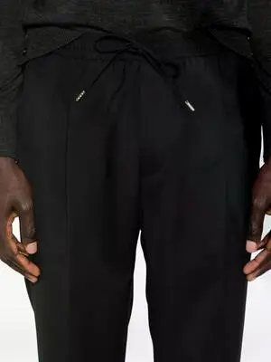 BRIGLIA 1949 Drawstring Trousers - Black