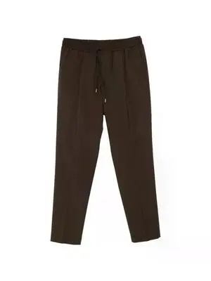 BRIGLIA 1949 Drawstring Trousers - Brown