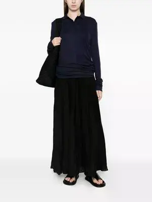 ENTIRE STUDIOS Long-sleeve Polo Shirt - Blue