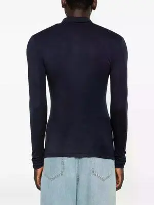 ENTIRE STUDIOS Long-sleeve Polo Shirt - Blue