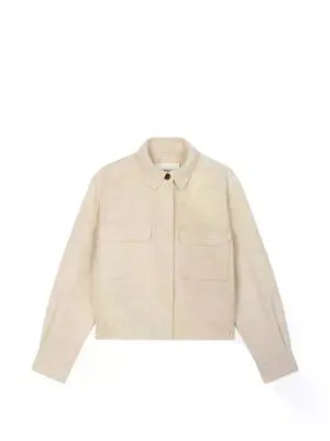 Eric Bompard Double-sided Patch-pocket Oversized Jacket - Neutrals