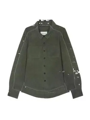 Eric Bompard Chest-pocket Overshirt - Green