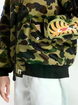 A BATHING APE Zip-up Bomber Jacket