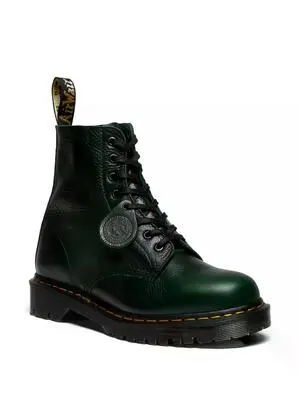 Dr. Martens 1460 Pascal Lace-up Leather Boots - Green