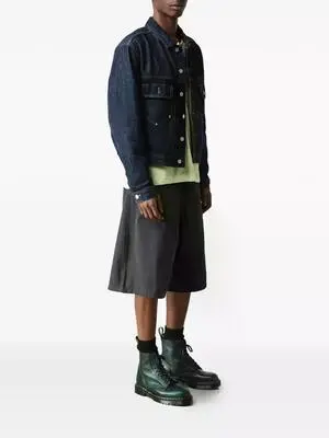 Dr. Martens 1460 Pascal Lace-up Leather Boots - Green