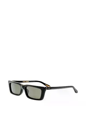 Linda Farrow Lucia Rectangle-frame Sunglasses