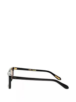 Linda Farrow Lucia Rectangle-frame Sunglasses