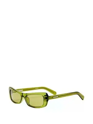 Jacquemus Geometric Frame Sunglasses