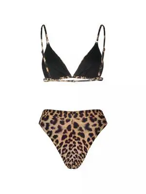NOIRE SWIMWEAR Leopard Print Bikini