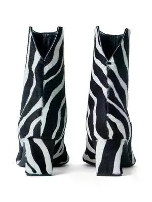 Khaite Animal Print Boots