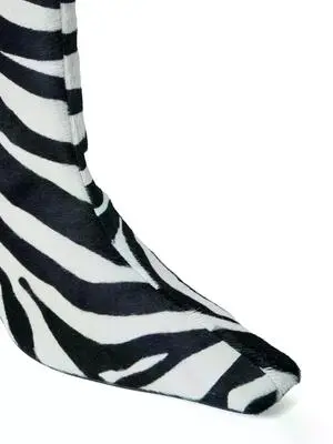 Khaite Animal Print Boots